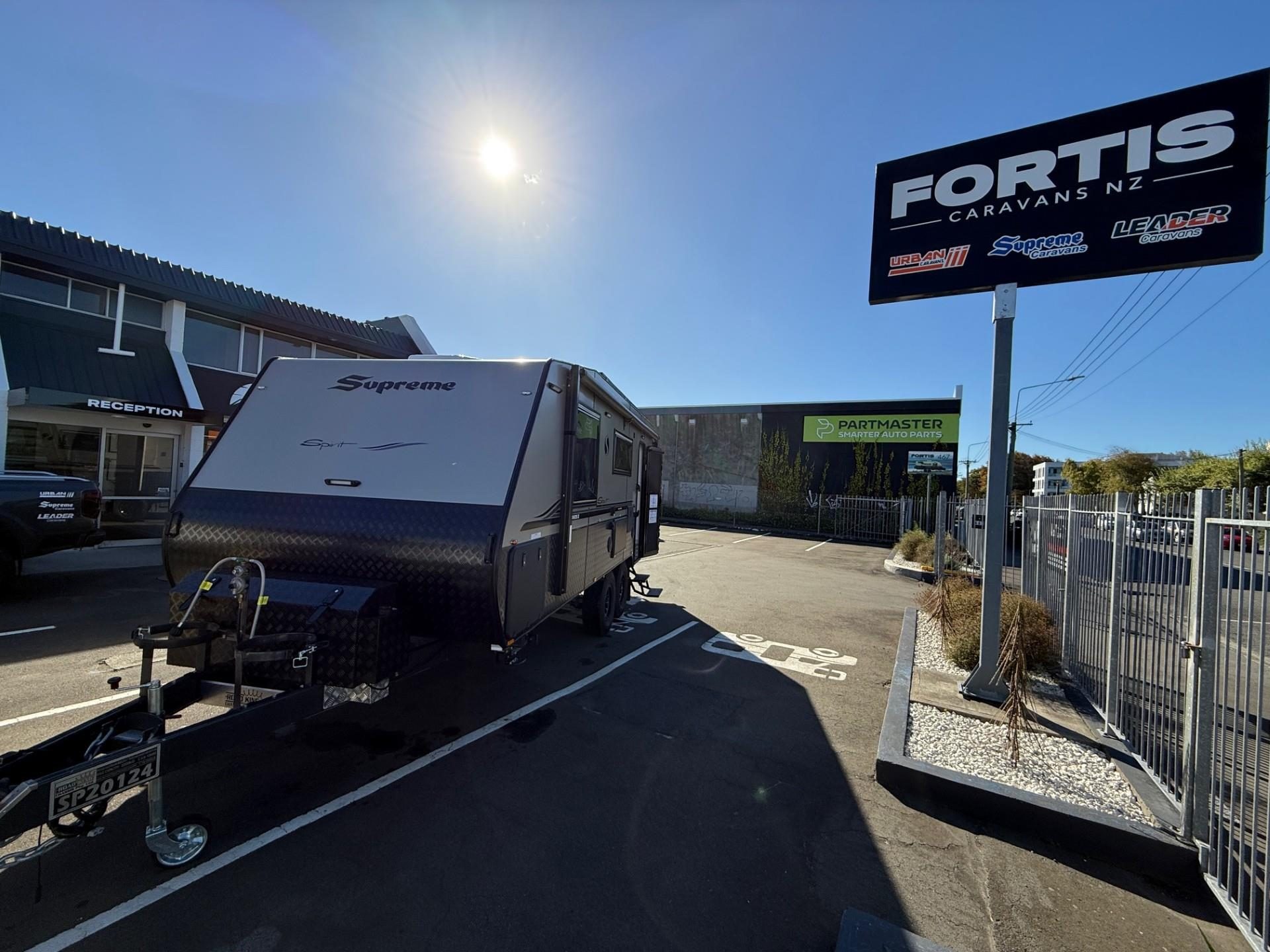 Supreme Spirit Series 2 Slide Out - Fortis Caravans NZ