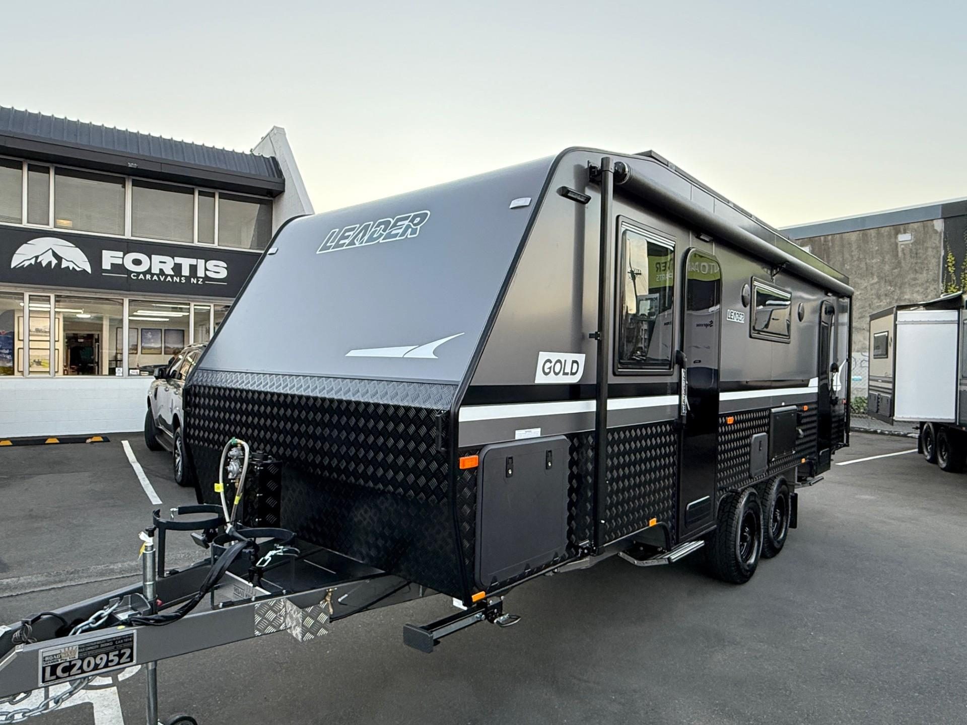 Leader Gold 22.6ft Double Bunk - Fortis Caravans NZ
