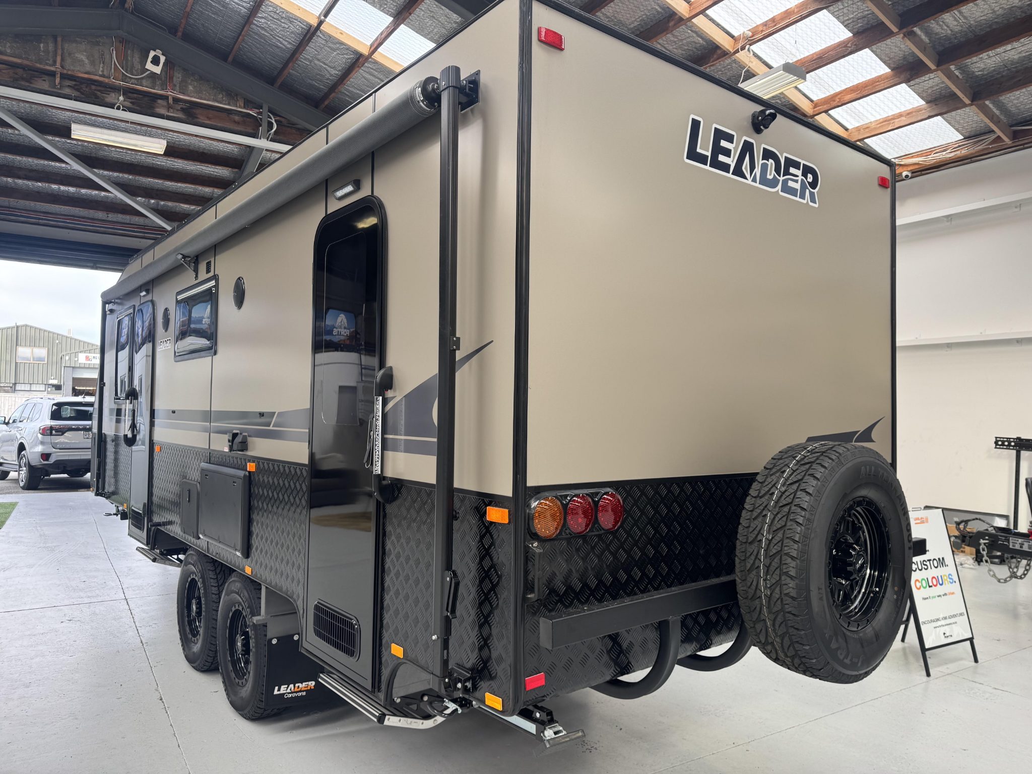 Leader Gold 22.6ft Double Door 2 Bunk - Fortis Caravans NZ