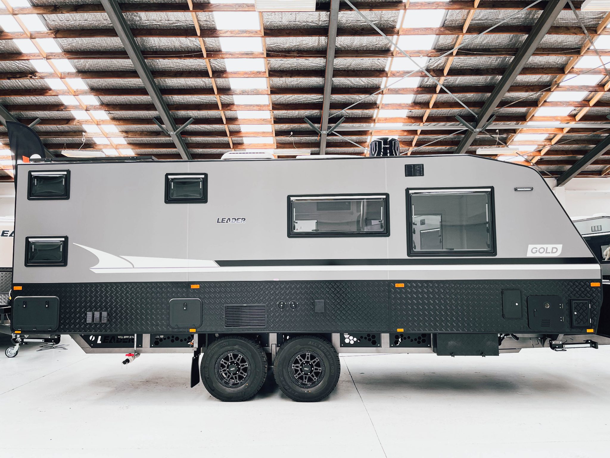 Leader Gold 22.6ft Double Door 2 Bunk - Fortis Caravans NZ
