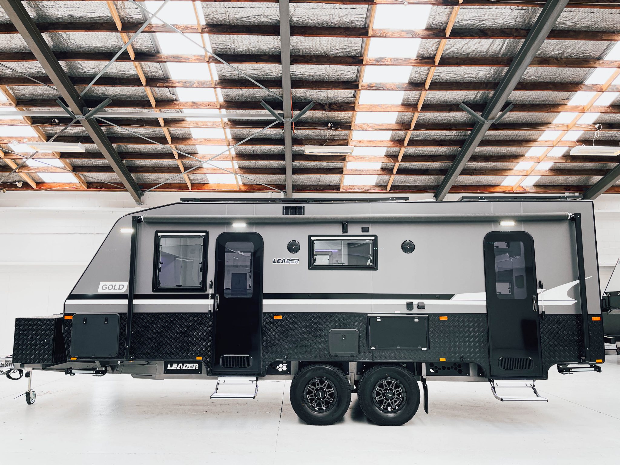 Leader Gold 22.6ft Double Door 2 Bunk - Fortis Caravans NZ